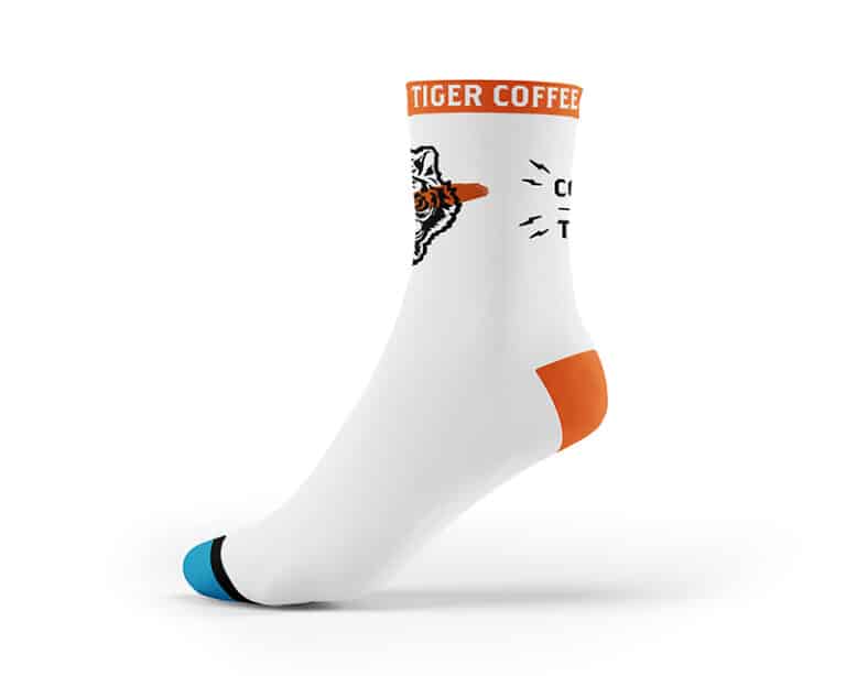 Blind Tiger Logo Socks - Solid - Blind Tiger Coffee Roasters